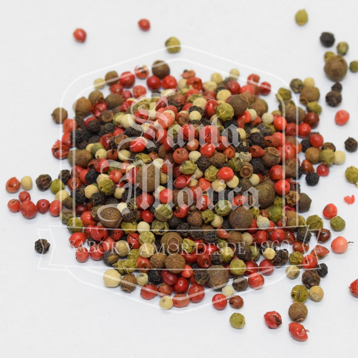 Pimienta 5 colores - Santa Mónica -Boutique de especias